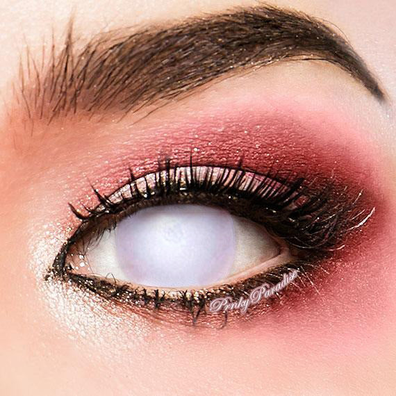 Cosplay Blind White Contact Lenses | Pinky Paradise | PinkyParadise