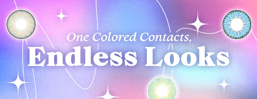 One Colored Contacts, Endless Looks | PinkyParadise