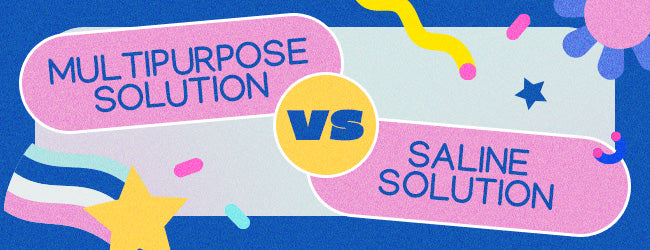 Contact Lens Care: Difference Between Multipurpose Solution and Saline ...