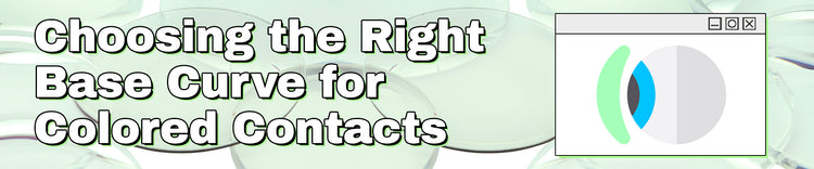 Base Curve for Colored Contacts