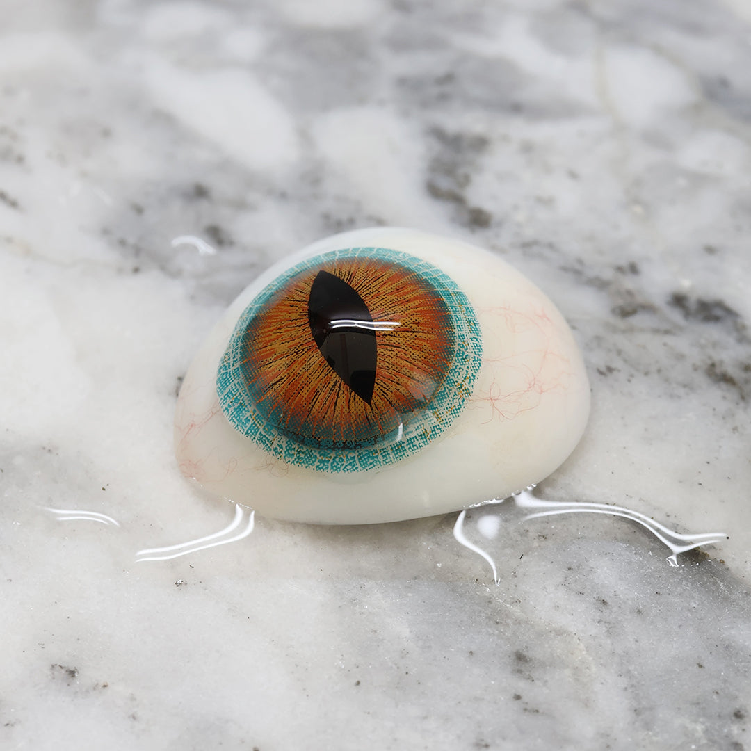 Princess Pinky Brown Lizard Mini Sclera | PinkyParadise