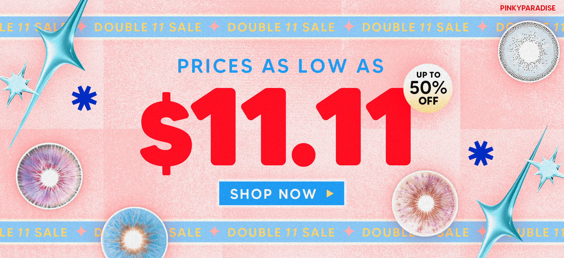 1000+ Colored Contact Lenses Online (Free & Fast Shipping) | PinkyParadise