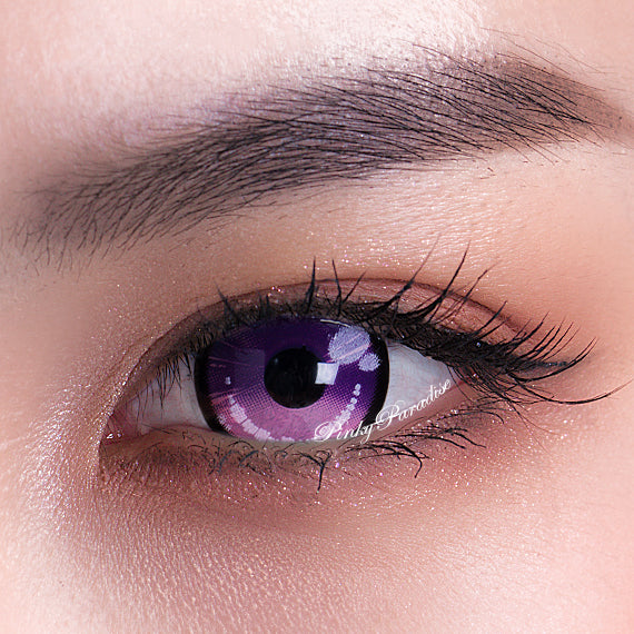 Princess Pinky Obsidian Violet Contact Lenses (Yearly Lifespan ...