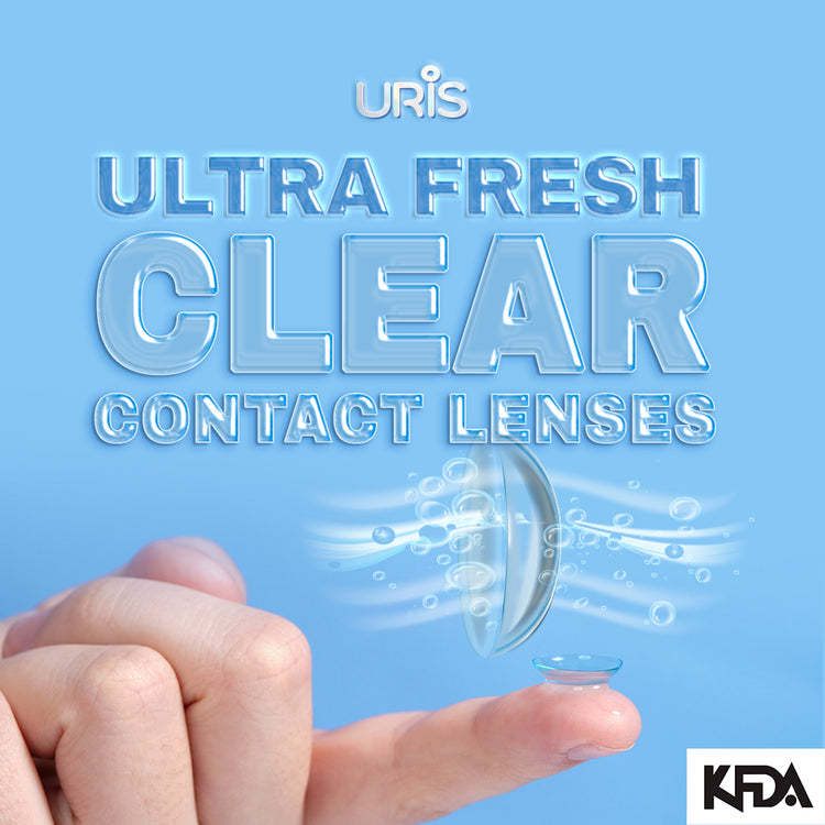 Uris Ultra Fresh Clear Contact Lenses | PinkyParadise