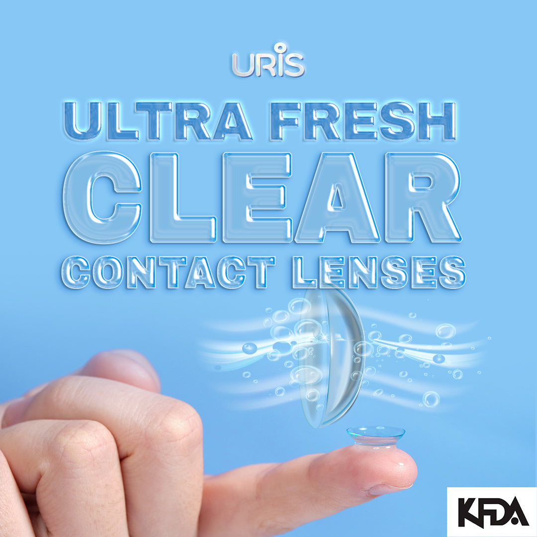 Uris Ultra Fresh Clear Contact Lenses | PinkyParadise