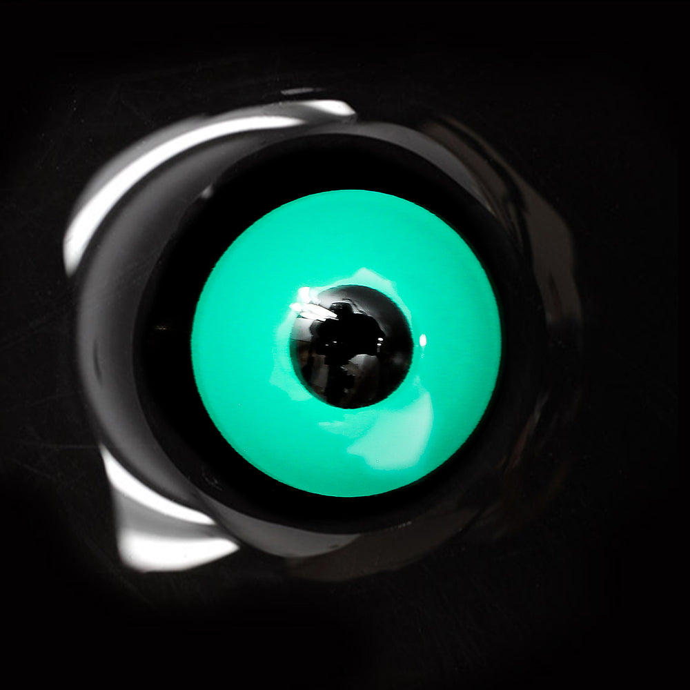 Princess Pinky Cosplay UV Reactive Green Contact Lenses
