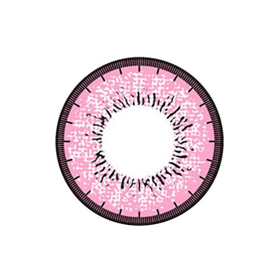 EOS New Adult Pink Circle Lenses (Colored Contacts) | PinkyParadise