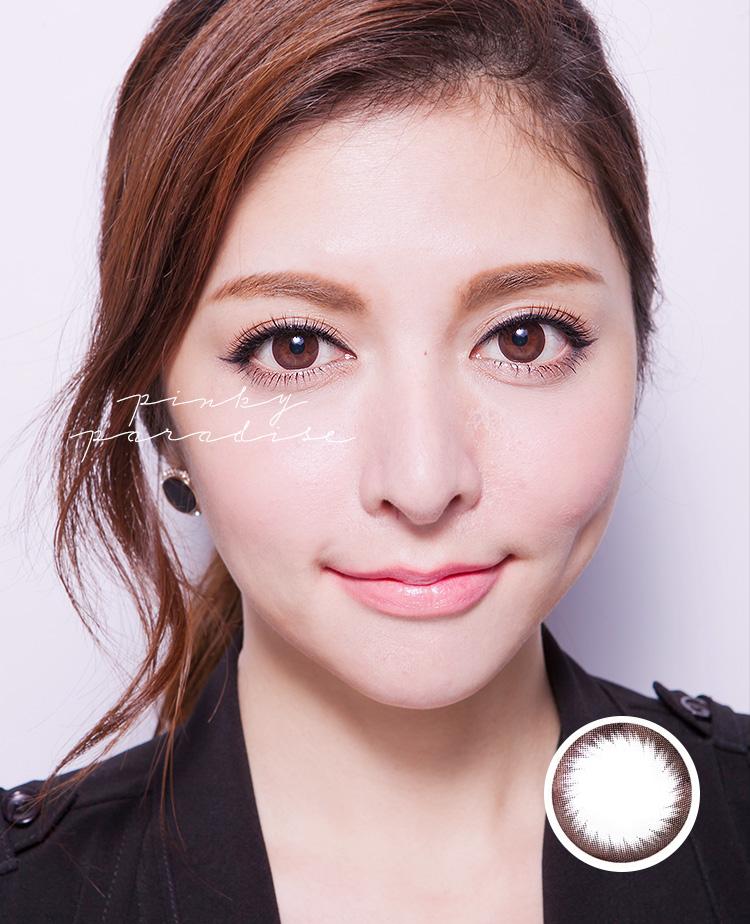 Geo Magic Brown - Circle Lenses & Colored Contacts | PinkyParadise