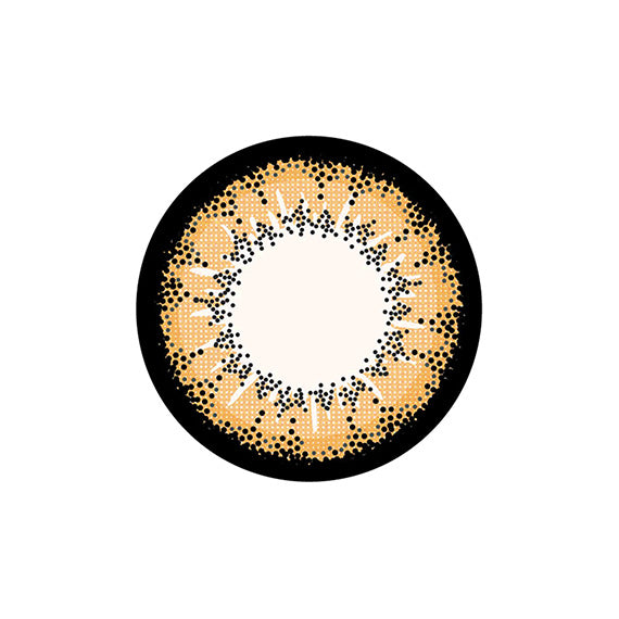 Geo Super Size Angel Brown - Circle Contact Lens | PinkyParadise