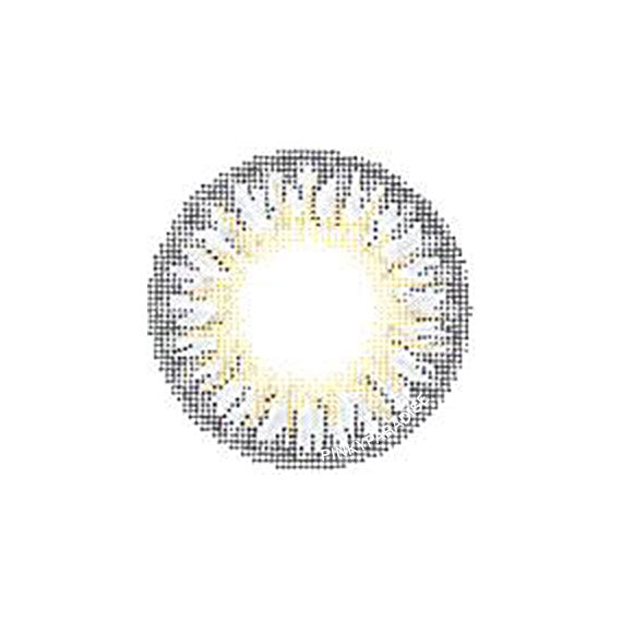 Geo Tri Color Grey Circle Lenses & Colored Contacts | PinkyParadise