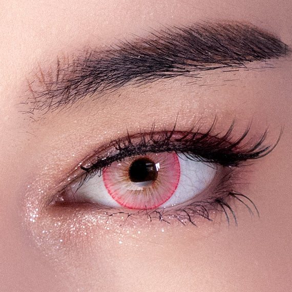 Princess Pinky Persona Pink Contact Lenses [yearly] | PinkyParadise