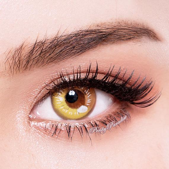 Princess Pinky Lunar Earth Yellow Contacts for Cosplay | PinkyParadise