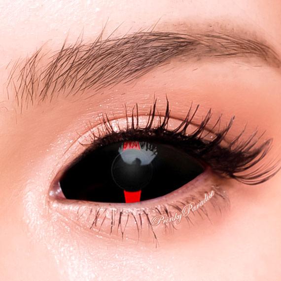 Princess Pinky Red Spear Sclera Contact Lenses for Cosplay & Halloween ...