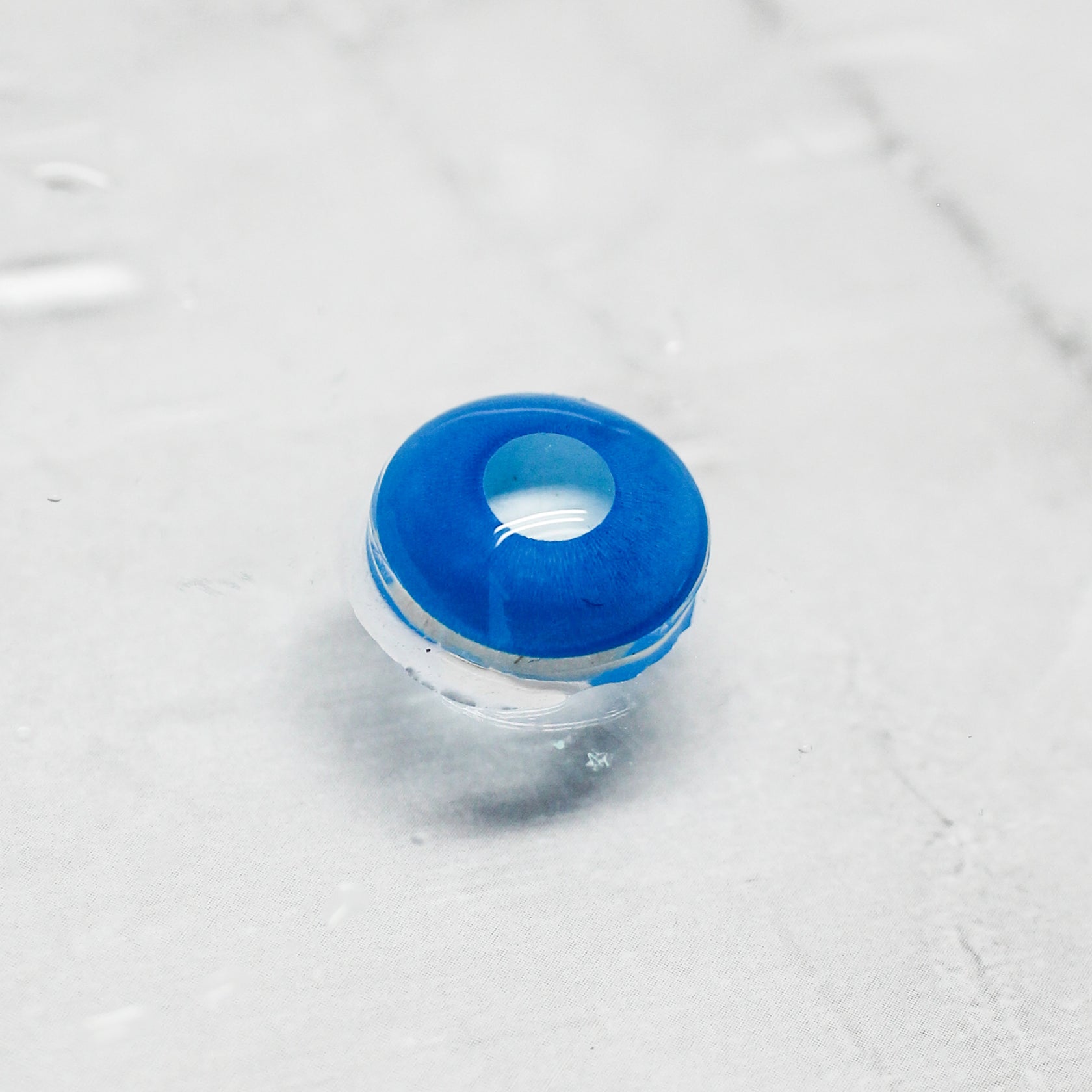Princess Pinky Cosplay UV Reactive Blue Contact Lenses