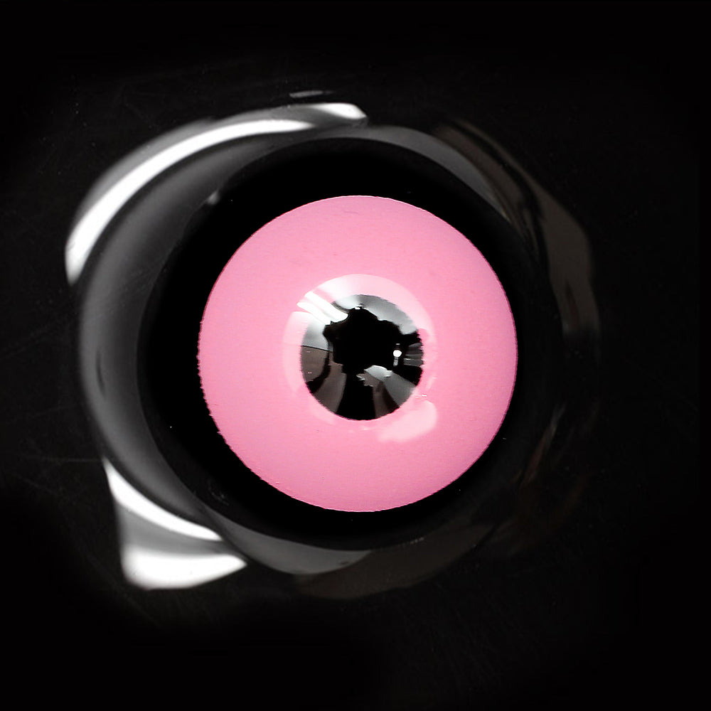Princess Pinky Cosplay UV Reactive Pink Colored Contacts | PinkyParadise