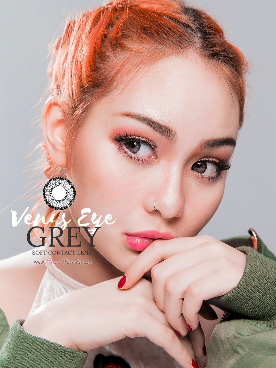 Venus Eye Grey - Circle Lenses & Colored Contacts | PinkyParadise