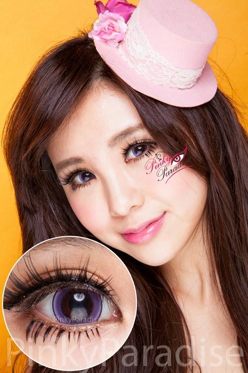 Princess Pinky Eclipse Violet Circle Lenses (Colored Contacts ...